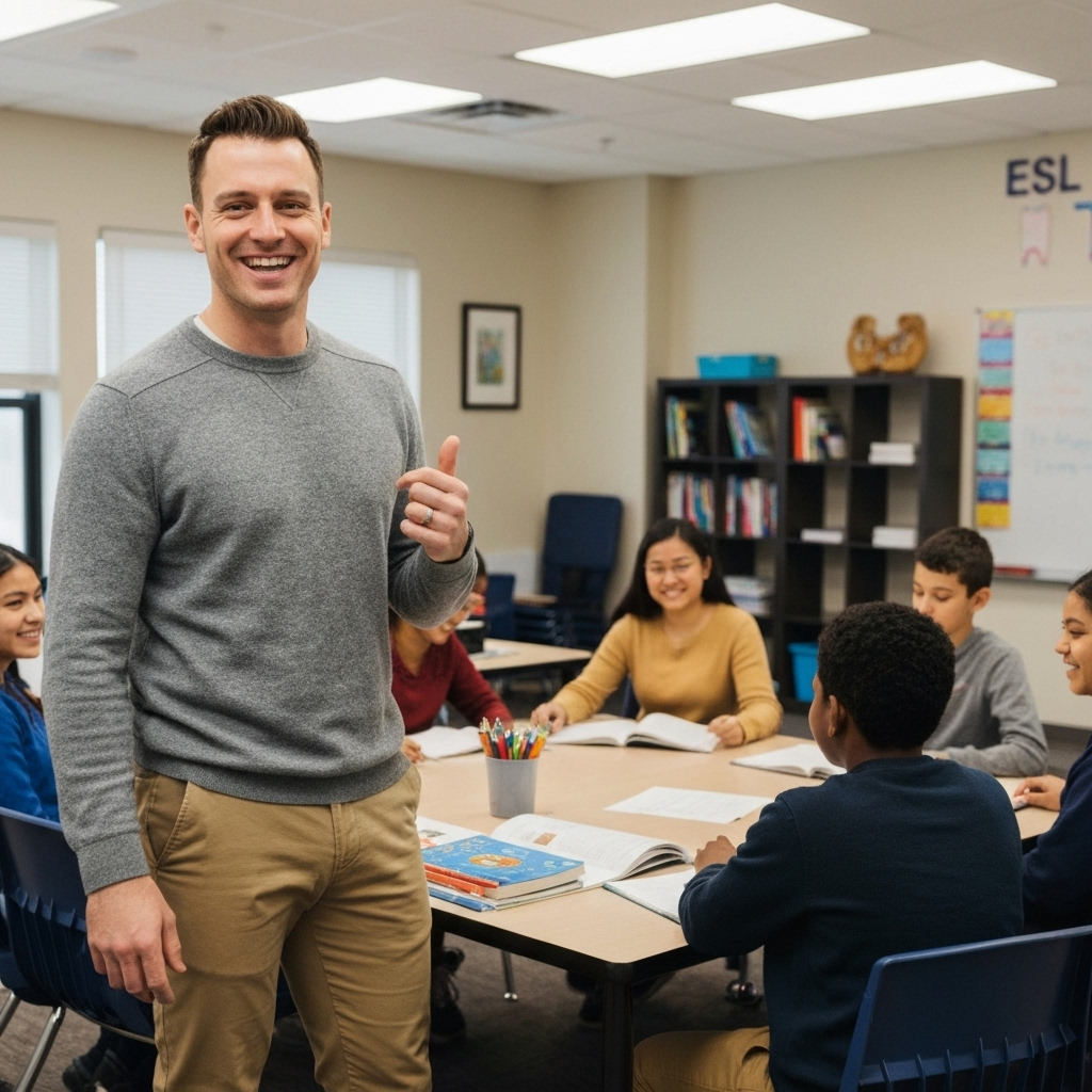 Anthony - Professional ESL Teacher | Learn English Online